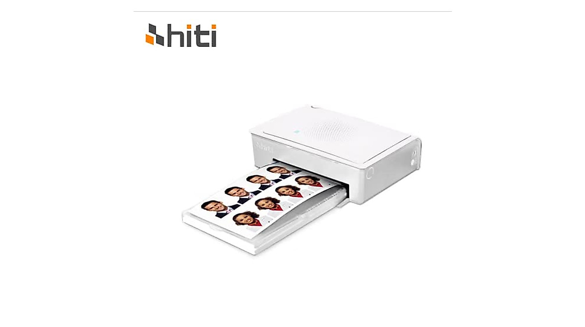 Hiti P322W Wireless Photo Printer - Fast 4x6in Passport Prints
