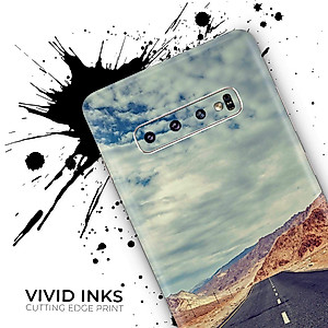 DesignSkinz Desert Road Protective Vinyl Decal Wrap Skin Cover Compatible with The Samsung Galaxy S20 (Screen Trim & Back Glass Skin)