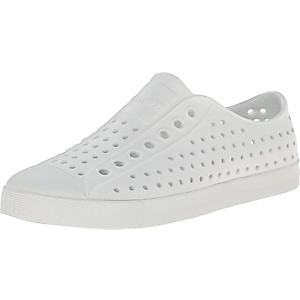 Native Shoes, Jefferson, Adult Shoe, Shell White/Shell White, 11 M US Women/9 M US Men