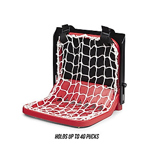 Better Hockey Extreme Pro Sauce Catcher - Saucer Pass Training Aid, Miniature Hockey Goal, Holds Up to 40 Pucks, Great Yard and Tailgating Fun, Easy to Carry
