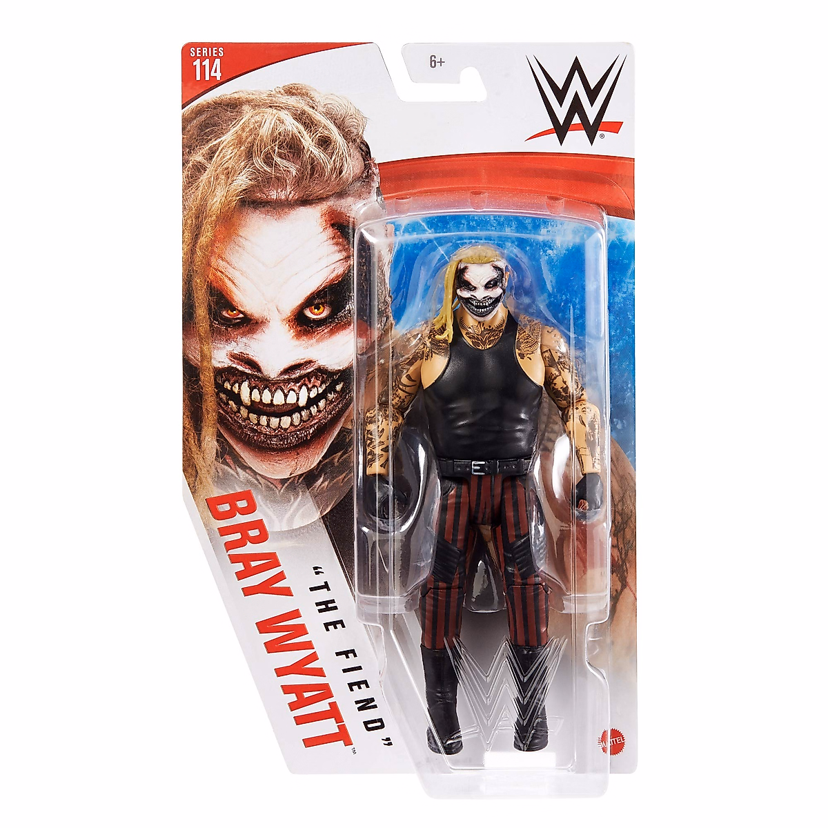 WWE The Fiend Bray Wyatt Series 114 Action Figure Posable 6 in Collectible for Ages 6 Years Old and Up