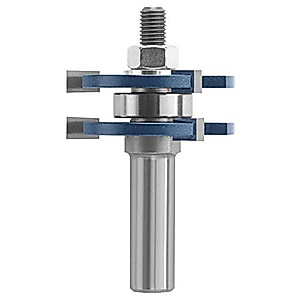BOSCH 84624MC 1-7/8 In. x 1/4 In. Carbide-Tipped Tongue and Groove Router Bit