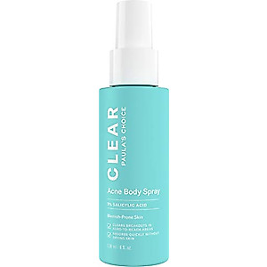Paula's Choice CLEAR Back & Body Acne Spray, 2% BHA (Salicylic Acid) Treatment for Bacne, Blackheads & Blemishes, 4 Ounce