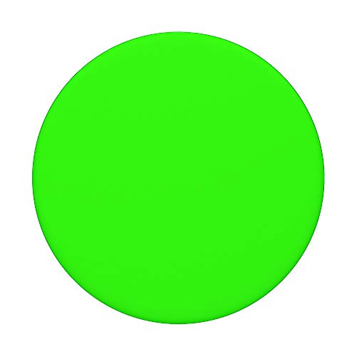 Neon-Green: Cute Minimalist Simple Solid-Color PopSockets PopGrip: Swappable Grip for Phones & Tablets