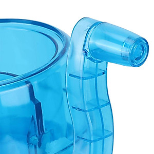 Portable Ice Maker, Ice Shaver, Shaved Ice Machine Manual Hand Crank Margarita Frozen Cocktail for Kids for Adults