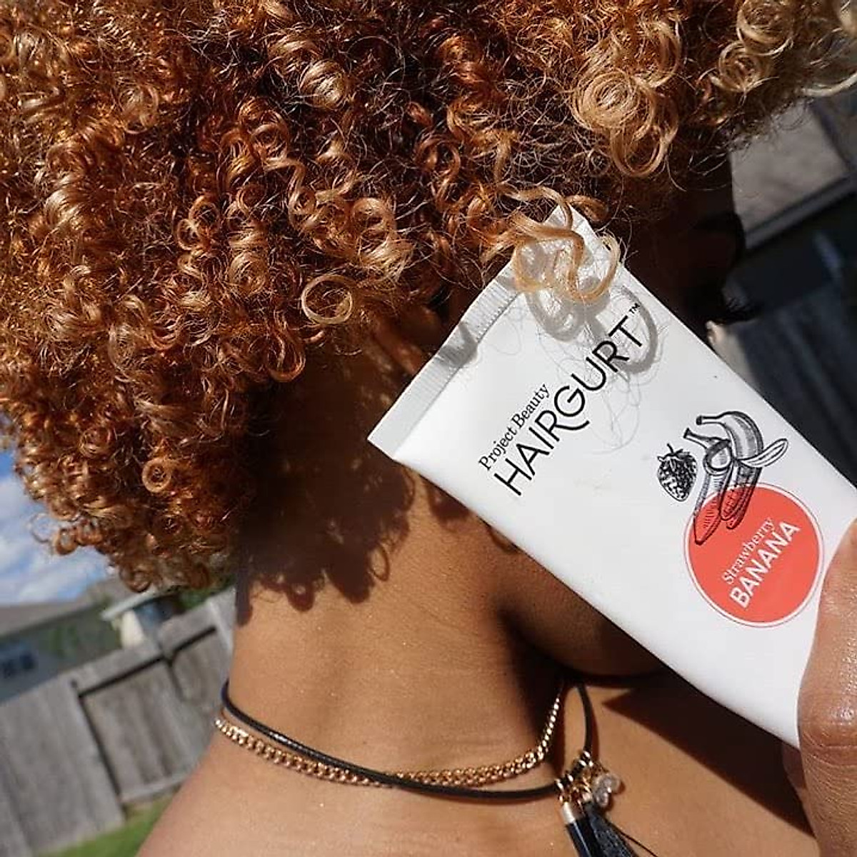 Hairgurt Smoothing Yogurt Hair Shampoo - Strawberry Banana - Natural Hair Care, Hair Products, Smoothes Dry, Damaged, Frizzy & Color-Treated Hair, 8 oz (Smoothing Yogurt Hair Shampoo)