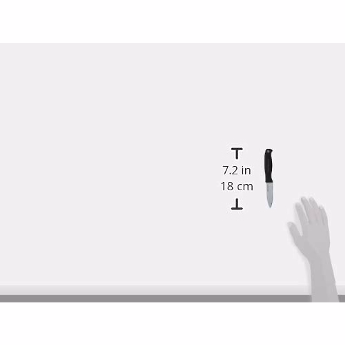 Cold Steel Paring Knife | Compact Lightweight Durable Cryo-Quenched German 4116 Stainless Steel Fixed Blade Knife with Ergonomic Kray-Ex Handle | Kitchen Classics Series