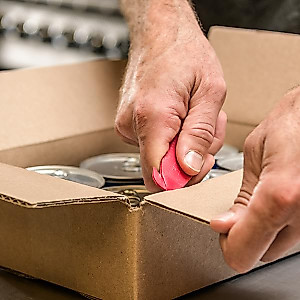 Klever Kutter, NSF Certified for Non-Splash Zone, Klever Innovations Stainless Steel Package Opener, Safety Cutter, Utility Knife, Red, 20/pk (KCJ-1RSS)