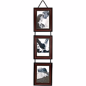 kieragrace Classic Traditional Lucy Picture Luxury-Frames, 5" x 7", Dark Brown, 3 Count