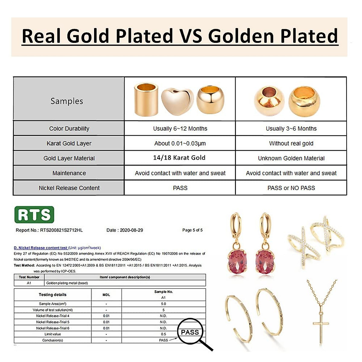 BENECREAT 20pcs Real 18K Gold Plated Linking Rings Brass Heart Jewelry Connectors Open Bezels for Bracelets Necklace DIY Making, Wedding, Mother's Day Festival Gifts, 11.5x13mm