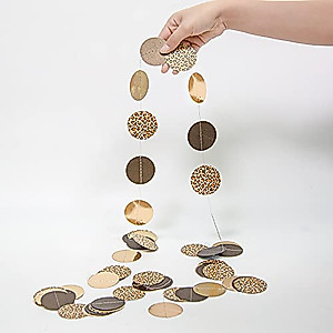 Leopard Theme Party Garland for Cheetah Theme Hanging Decoration Jungle Banner Wildlife Backdrop for Wedding Birthday Party Supplies
