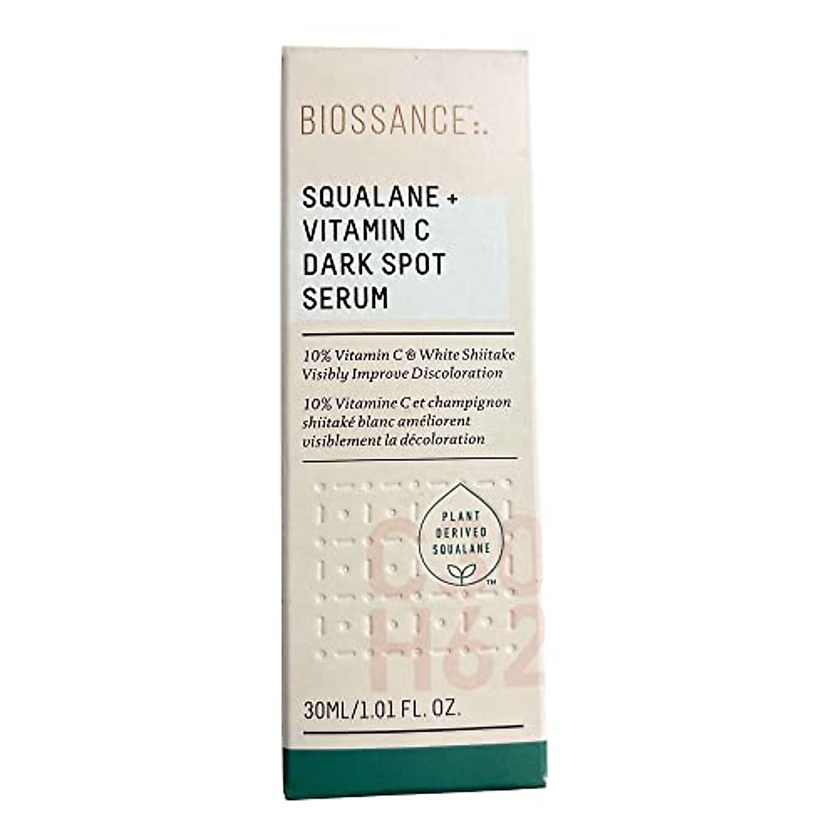 Biossance Squalane + Vitamin C Dark Spot Serum. Powerful, Lightweight Serum with 10% Vitamin C to Brighten Skin, Fade Dark Spots, Reduce Pigmentation and Prevent Discoloration (1.01 ounces)