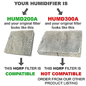 HQRP Water Filter Compatible with Aprilaire 10 fits Aprilaire 110, 220, 500, 500A, 500M, 550, 550A, 558 Humidifiers