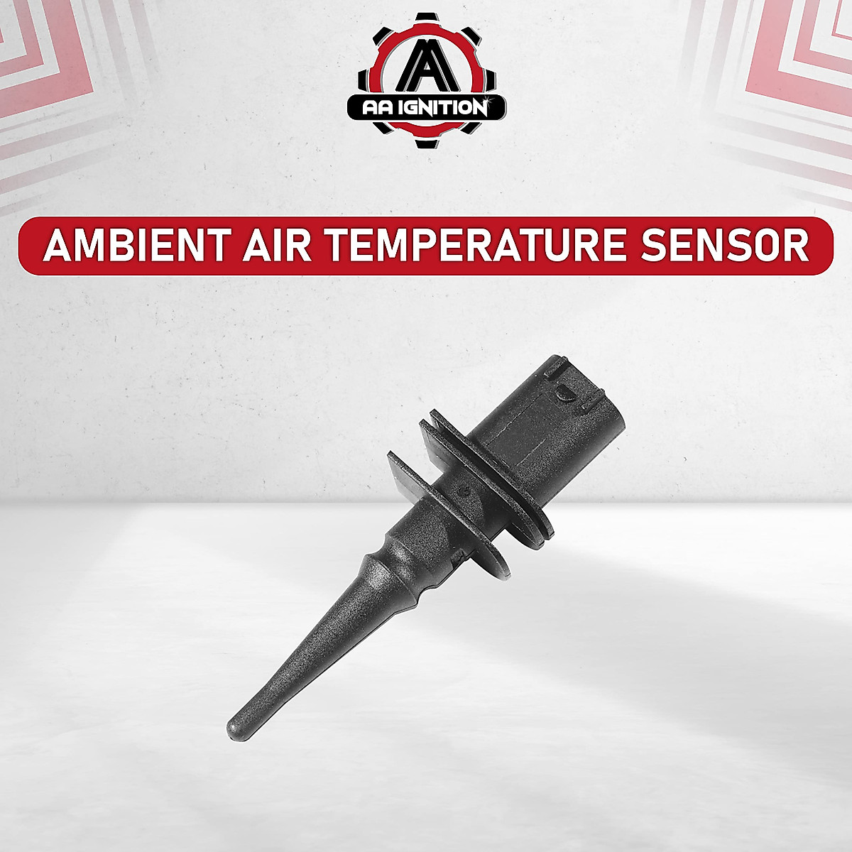 Ambient Air Temperature Sensor - Replaces 902020, 6581 6 905 133, 902-020, 65816905133 - Compatible with BMW Vehicles - 328i, 325i, 325Ci, 323i, 330i, 330Ci, 528i, 530i, M3, M6, X5, Z4-1995- 2011