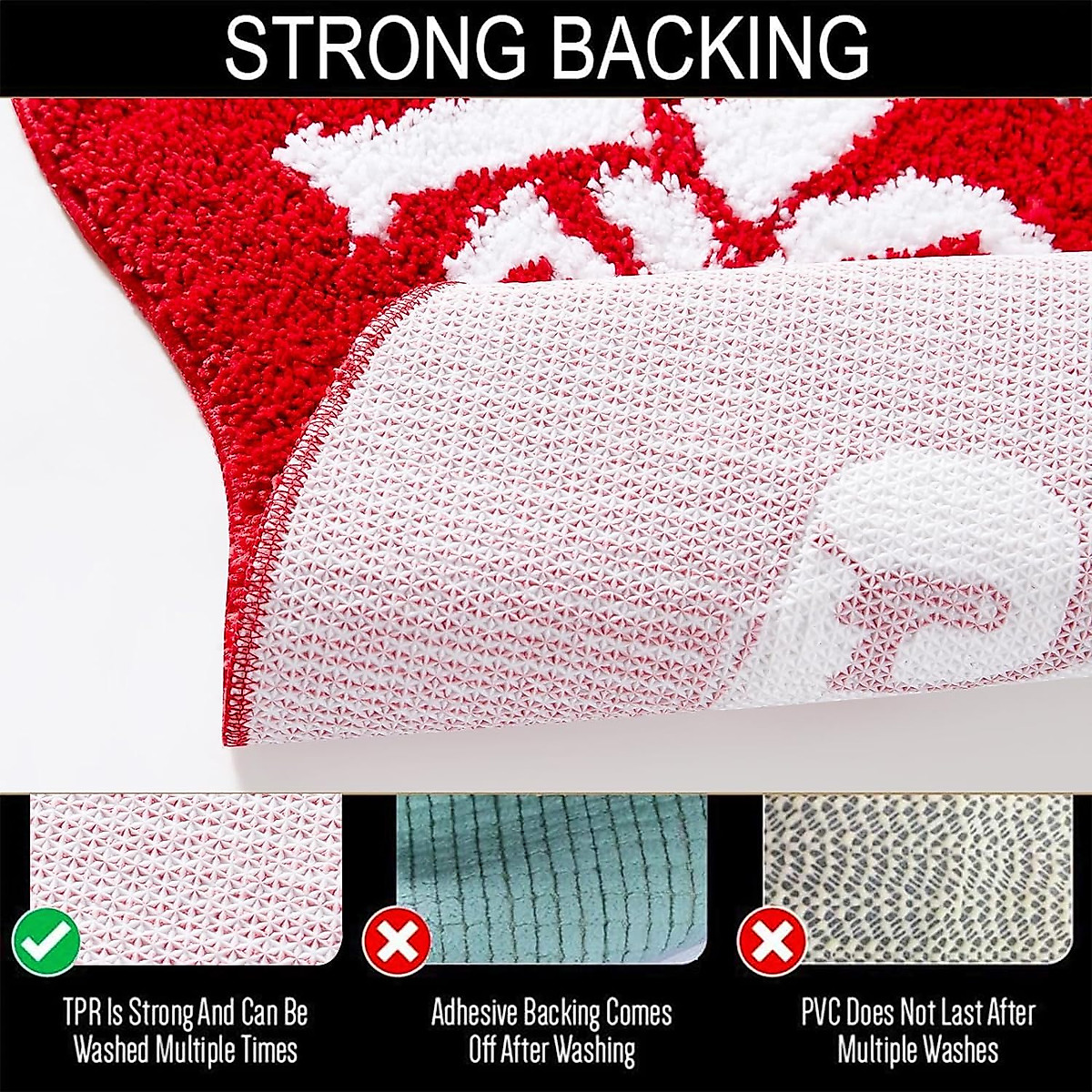 LUXAPE Self Love Club Rug - Tufted Hypebeast Rug - Handmade & Premium - 25in (65cm) - Bedroom Bathroom Kids Nursery Home Office - Girls Don't Cry Rug - Hypebeast Room Decor - Luxape Rug