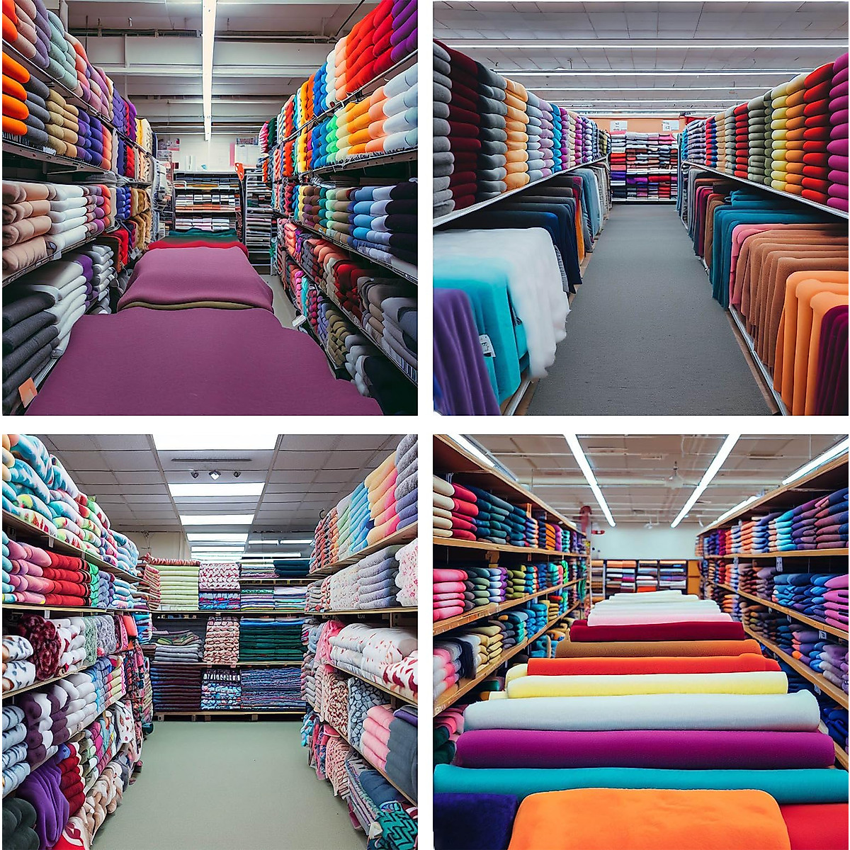 Barcelonetta | Fleece Fabric | Blanket Fabric | 72"X60" | Polar Fleece | Soft, Plush, Anti-Pill | Poncho, Pillow Cover, PJ Pants, Cushion, Liners, Eye Mask (Black, 2 Yards)