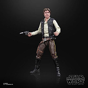 STAR WARS The Black Series Han Solo (Endor) Toy 6-Inch Scale Return of The Jedi Collectible Action Figure, Kids Ages 4 and Up