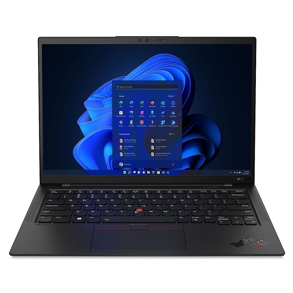 Lenovo Gen 10 ThinkPad X1 Carbon with Intel Core i5-1240P Processor, 14" WUXGA 400nits Anti-Glare Non-Touch Display, 16GB RAM, 512GB SSD, Backlit Keyboard, Fingerprint Reader, and Win11 Pro