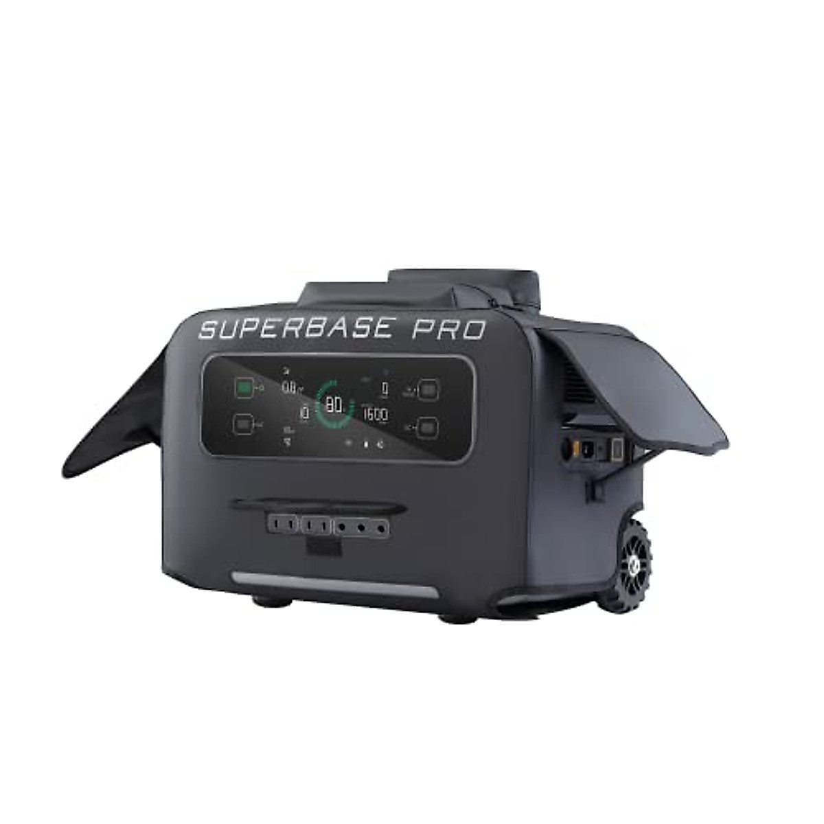 Zendure 2096Wh Portable Power Station with Dustproof Bag,SuperBase Pro 2000 Outdoor Generator, 6 x 2000W AC Outlets 14 Ports Battery Backup for Outdoors, Home Use, Camping, Emergency