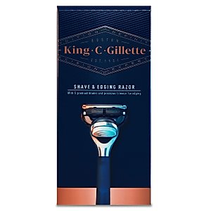 King C Gillette Shave & Edging Razor (Navy)