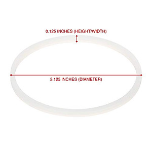 4 Pack Gaskets Replacement Part Compatible with Magic Bullet MB-1001 Blenders