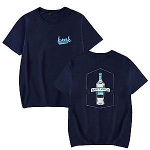 WAWNI kallmekris Short Sleeve T-Shirts Casual Hipster Unique Tee Shirt Unisex Pullovers Fashion Printing (Navy-JY8327,XXS)