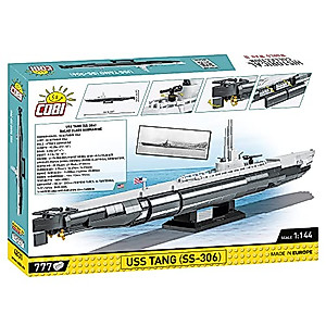 COBI Historical Collection World War II USS TANG (SS-306) Submarine For 9+ years