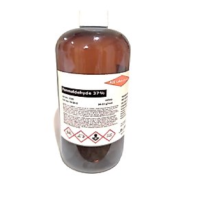 A2Z Lab / Formaldehyde 37% / High Purity / 500 ml/ (16 OZ) HDPE Bottle / Made in USA / Same Day Ship