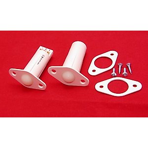 2 Pack - Roller Ball Recessed Button Pressure Reed Switch - Window/Door Alarm Contact Sensor Plunger with Terminals