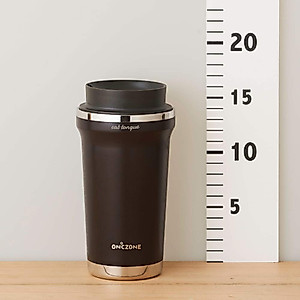 Doshisha Tumbler, Cat Tongue Senka Tumbler, Recommended for Cat Tongue, 10.8 fl oz (320 ml), Black