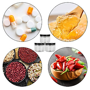 ABuff 18 Pack 10oz Empty Slime Containers, Large Plastic Slime Jars Clear Slime Storage Containers with Lids, Food-Grade Plastic