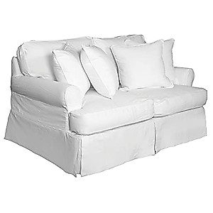 Sunset Trading SU-117610-423080 Horizon Slipcovered Loveseat
