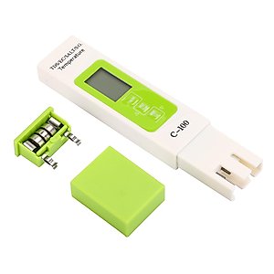 Aquarium Salinity Meter,C-100 5 in 1 Salinity TDS EC Seawater Tester Multifunction Water Quality Tester with Backlight