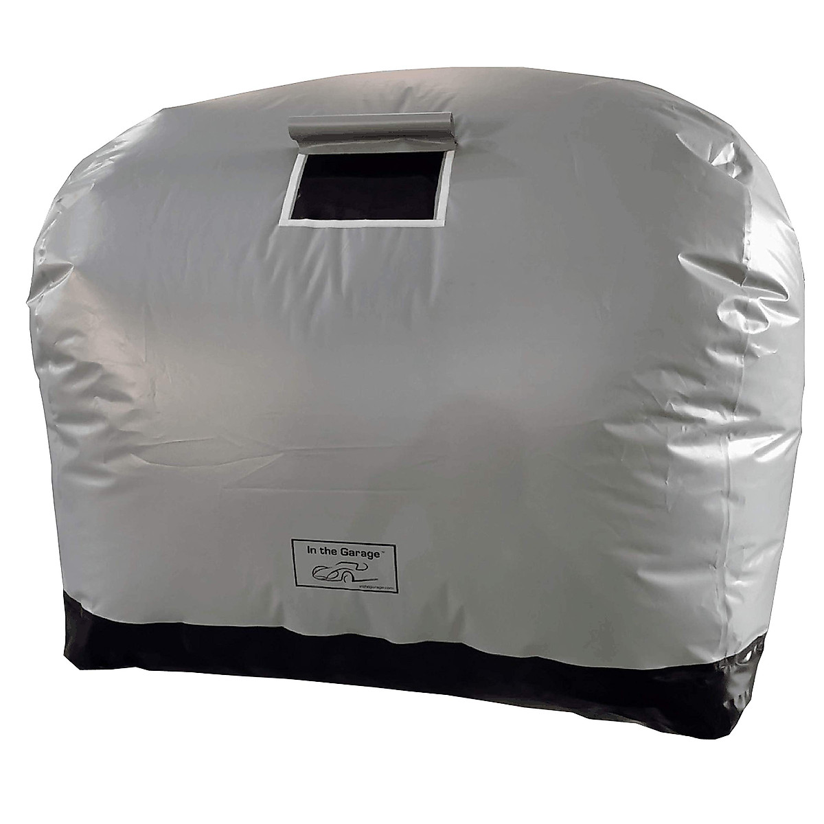 IN THE GARAGE Outdoor Car Cover - Inflatable Car Cover Outdoor, PROTECTS from HAIL - Outdoor Car Bubble, Inflatable Garage - Car Capsule - Car Cocoon, Car Bubble Storage - Car Shield - 16' / 4.9m