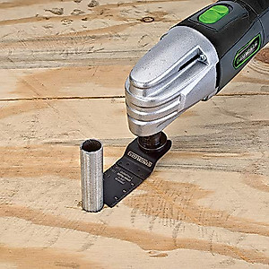 Genesis GMT15A 1.6 Amp Multi-Purpose Oscillating Tool and 19-Piece Universal Hook-And-Loop Accessory Kit with Storage Box