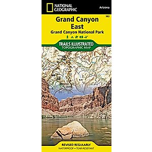 Grand Canyon East [Grand Canyon National Park] (National Geographic Trails Illustrated Map) (National Geographic Trails Illustrated Map, 262)