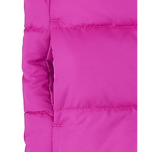 The Children's Place baby girls And Toddler Medium Weight Puffer Jacket, Wind-resistant, Water-resistant Jacket, Enchanted Pink, 4T US