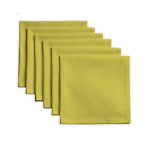 Cloth Napkins Pack of 6 |100% Cotton Calicot Dinner Napkins 16x16 Inches|Table Dinner Napkins for Hotel, Lunch, Restaurant, Weddings, Event and Parties|Spring, Easter Decor Dinner Napkins(Green)
