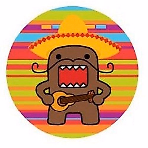 Animewild Domo Mariachi 1.25- Inch Button