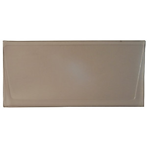 Set of 2 Heavy Duty Vinyl Checkbook Protector/Divider wallet inserts Made in USA