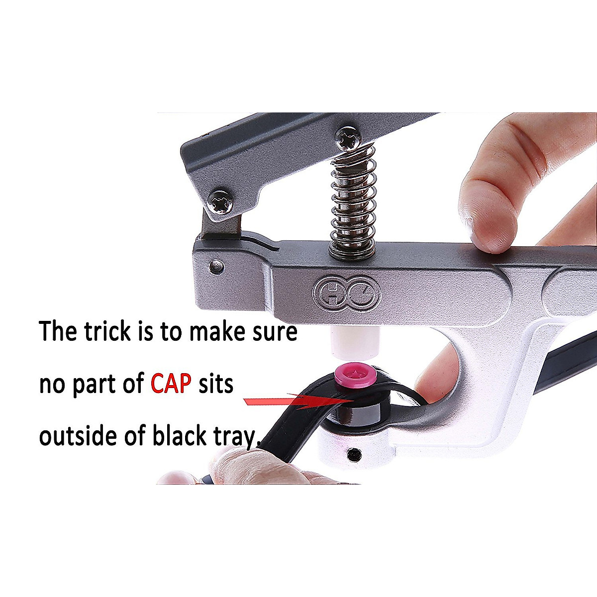 Original KAM Snaps Starter Fasteners Kit -360pcs KAMsnaps Size 20 + Snap Pliers for Crafts Clothing