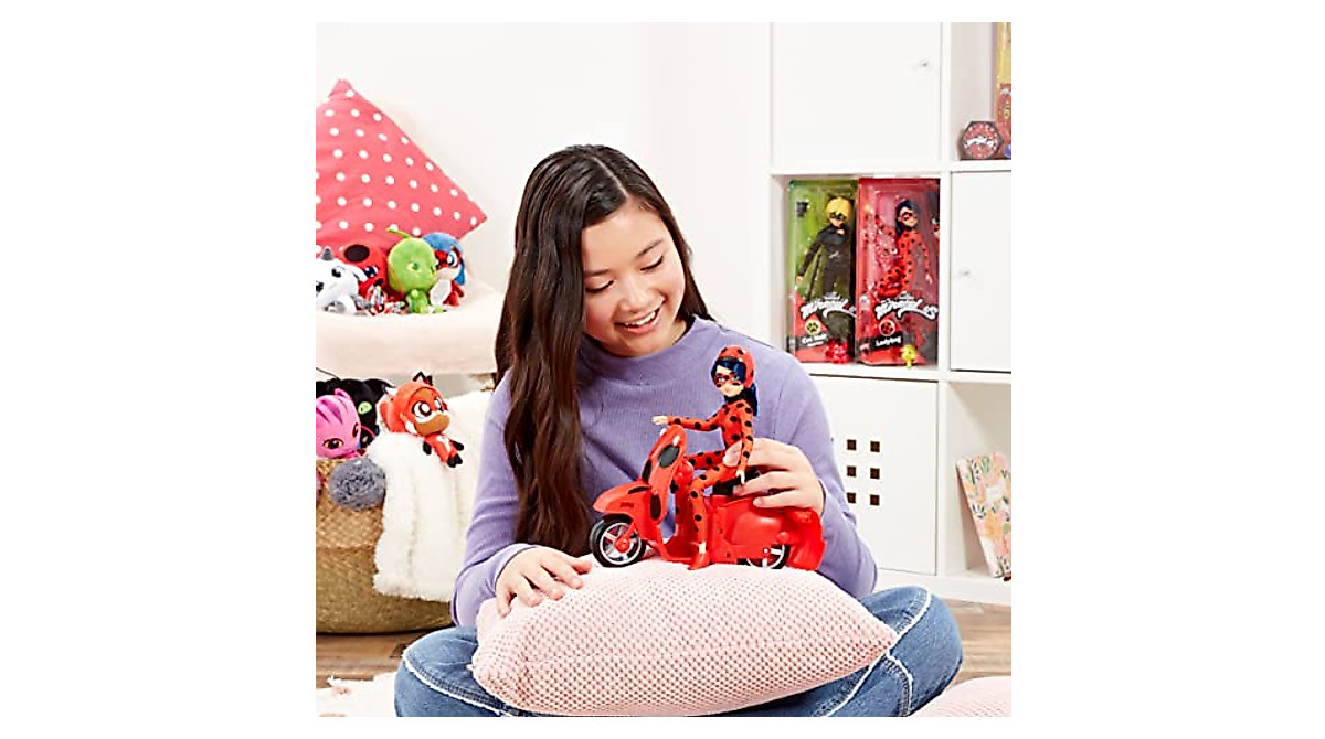 Miraculous Ladybug Scooter & Doll Playset - Action Packed Fun
