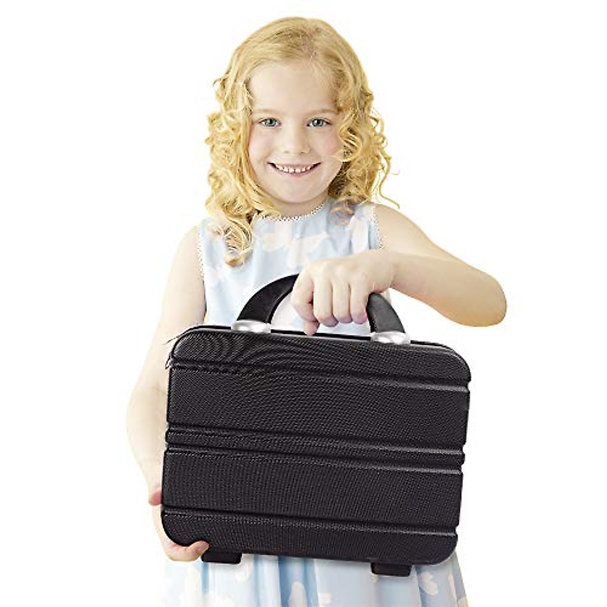 N&T NIETING Diamond Painting Storage Containers, 140 Slots Diamond Painting Accessories Kit, Portable Bead Storage Box, Label Stickers for DIY Art Crafts, Black