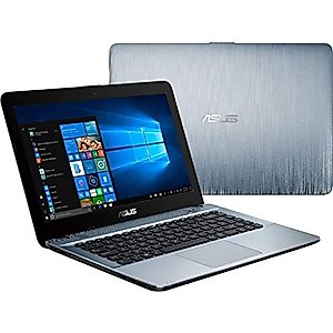ASUS 2019 14" Premium High Performance Laptop Computer| AMD A6-9225 up to 3.0GHz| 4GB DDR4 RAM| 500GB HDD| AMD Radeon R4| WiFi| Bluetooth| USB 3.1 Type-C| HDMI| Silver Gradient| Windows 10 Home|