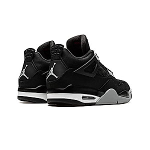 Jordan Mens Air 4 DH7138 006 Black Canvas - Size 9.5