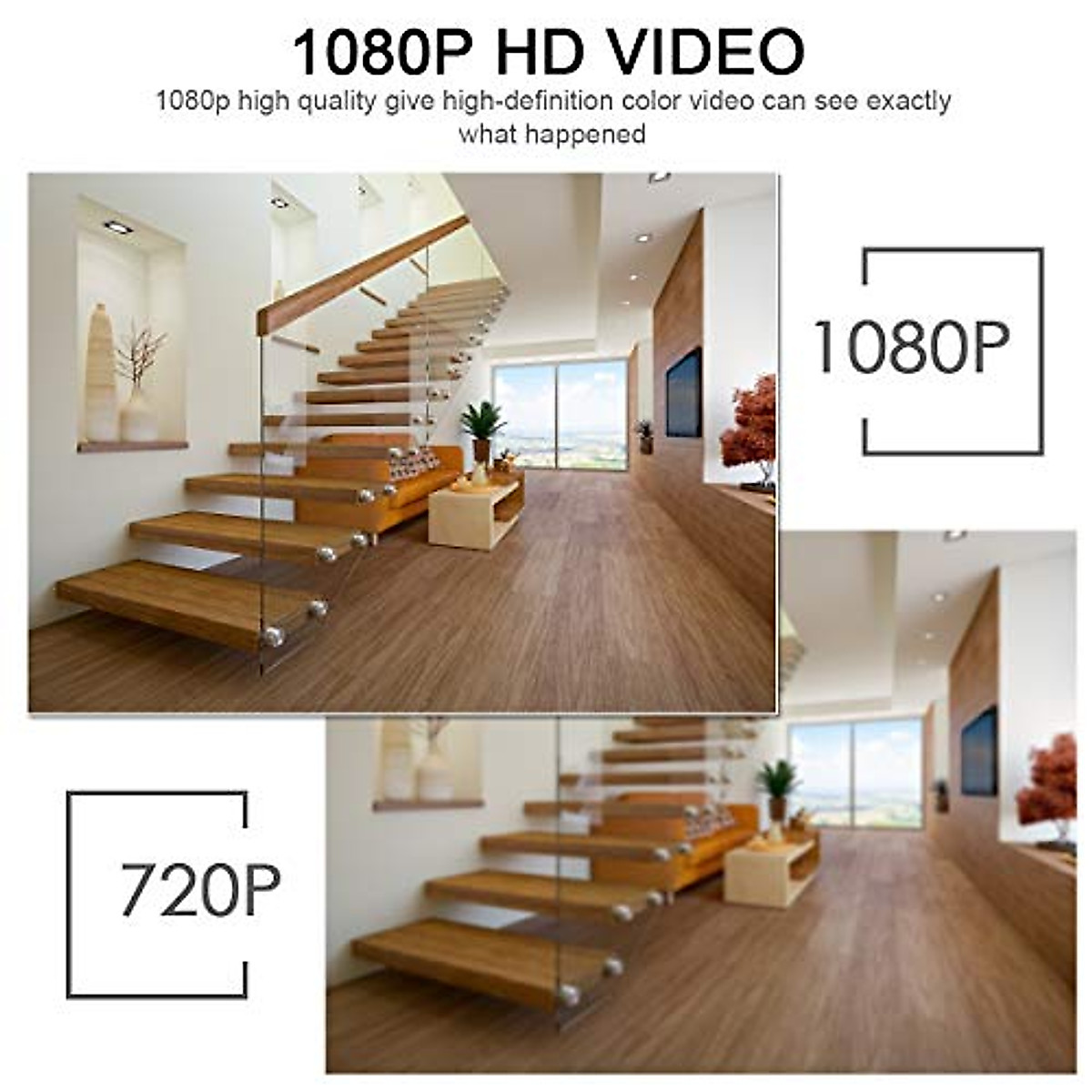 32GB Hidden Camera Clothes Hook, Mini Hidden Camera HD 1080P No WiFi Needed Nanny Cam, Security Camera with 32GB SD Card Recording for Monitoring Home/Baby/Pet No Audio