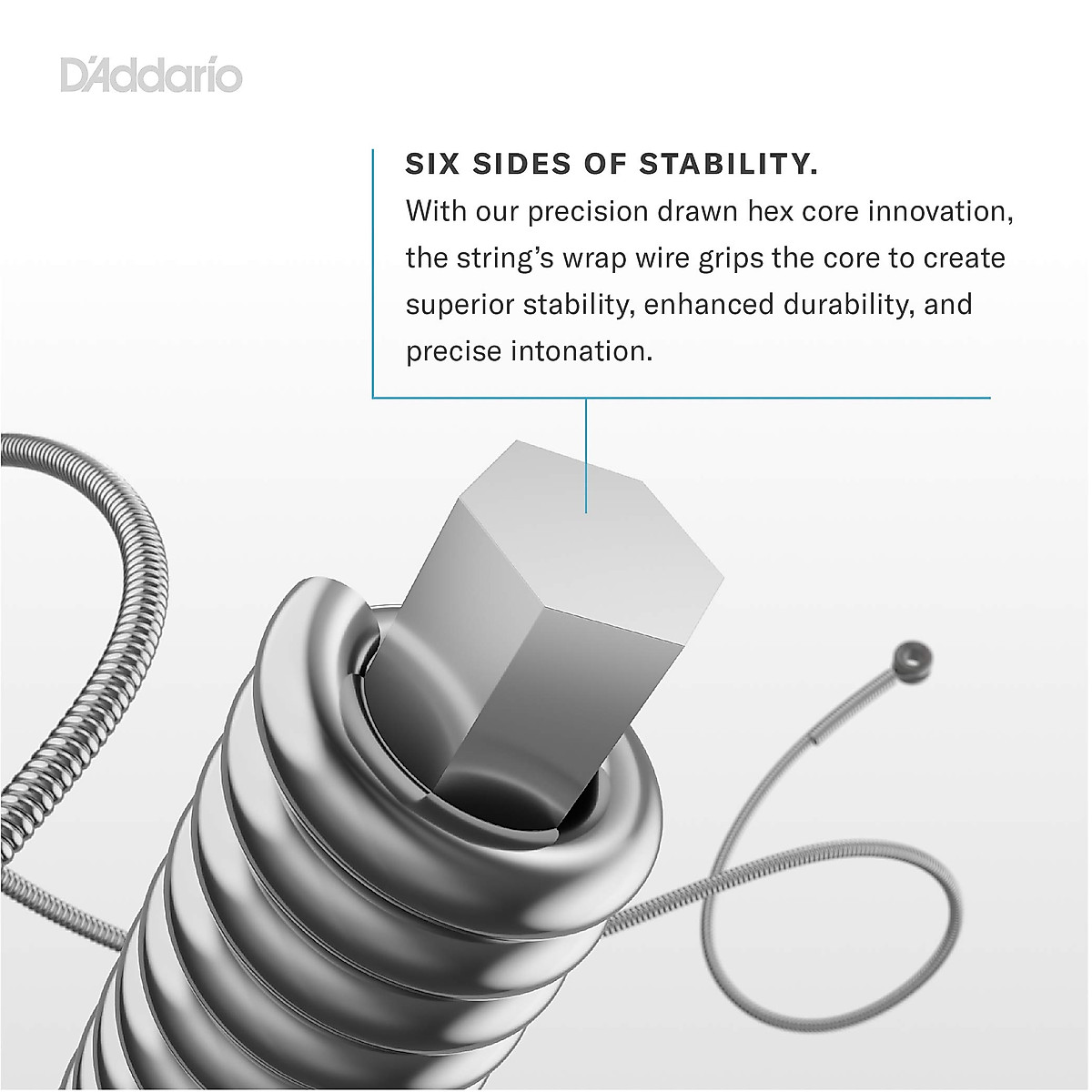 D'Addario EXL220BT 45-65 Gauge Nickel Wound Bass Guitar Strings, Balanced Tension Super Light