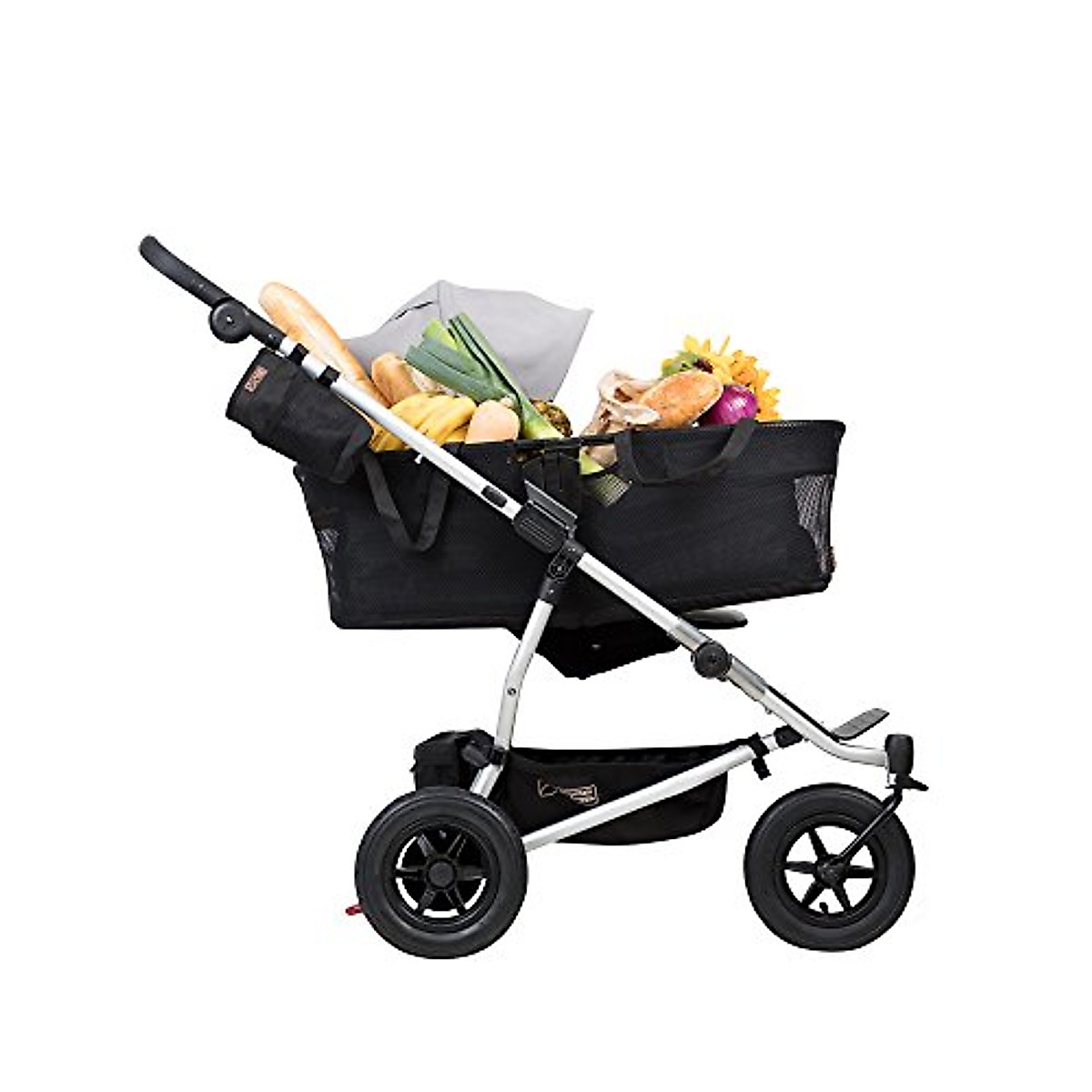Mountain Buggy Duet V3 Buggy, Silver