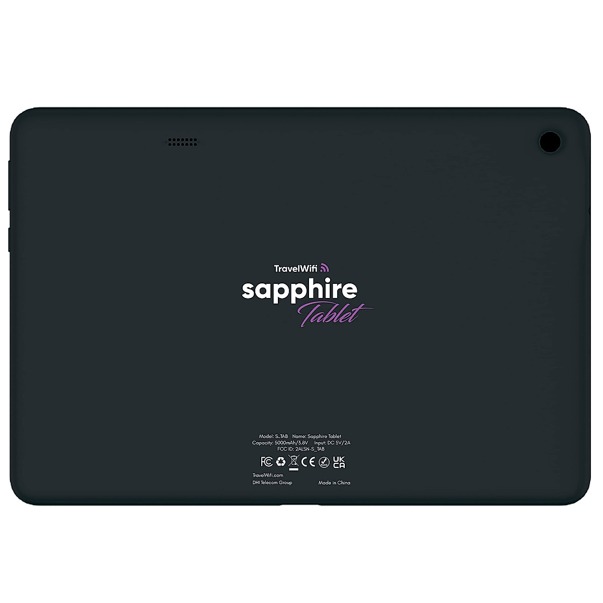 TravelWifi Sapphire Tablet Mobile Hotspot, 10.1" Full HD Touch Screen, Portable WiFi Hotspot for Travel in 130+ Countries, Preloaded 3GB Free Global Data, CloudSIM Technology