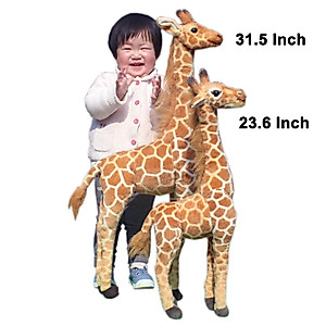 JESONN Stuffed Animals Toys Giraffe Plush (31.5 Inches)